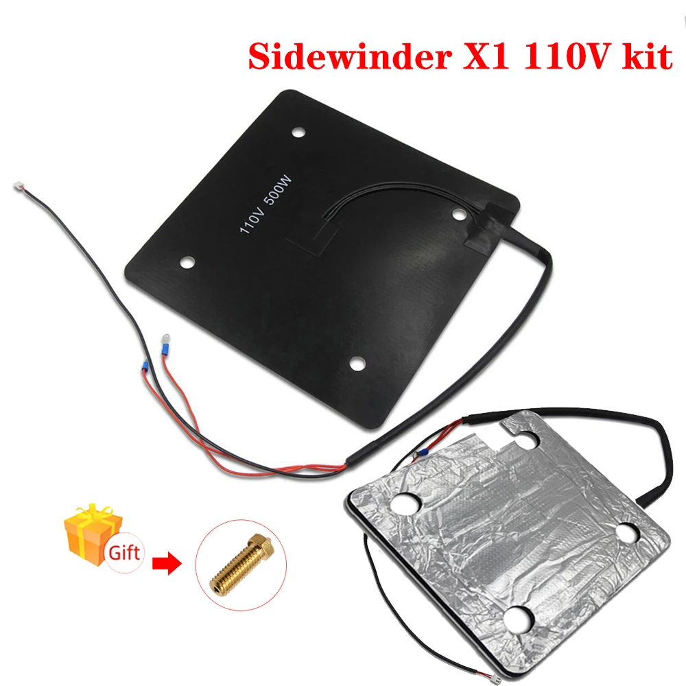 500W-Sidewinder-X1-Silicone-Heatbed-300w-Genius-Heated-Bed-110V-220V ...