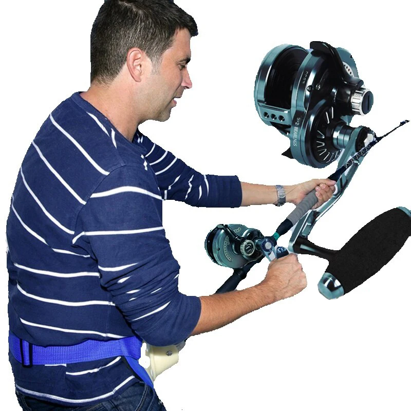 EVA/Cork Knob Handle Metal Slow Reel of Jigging Saltwater Sea Boat ...