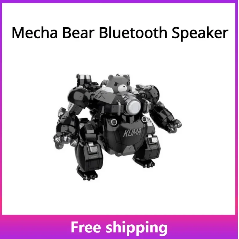 Mecha-Bear-Bluetooth-Speaker-Suporta-2-Canh-o-de-A-o-Pequeno ...