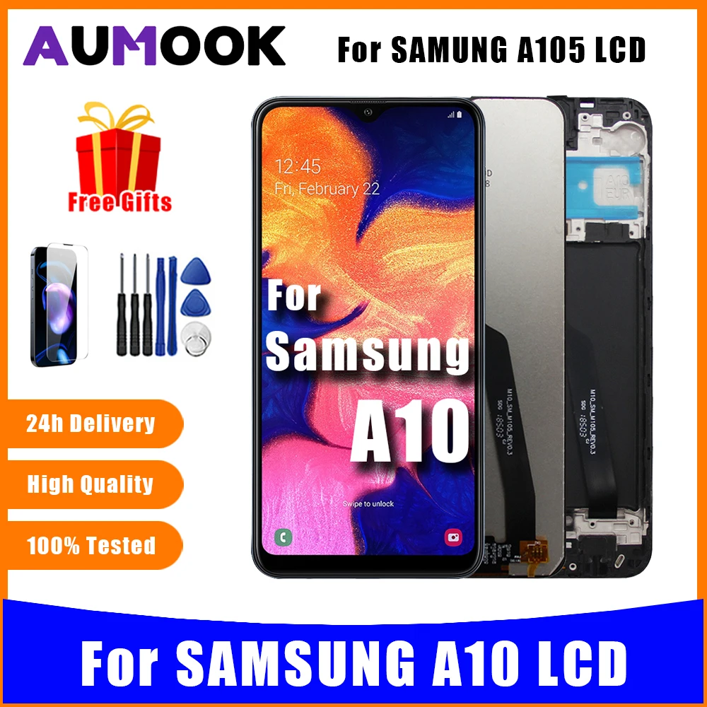 cran-tactile-LCD-100-test-pour-Samsung-Galaxy-A10-A105-SM-A105F-pi-ces ...