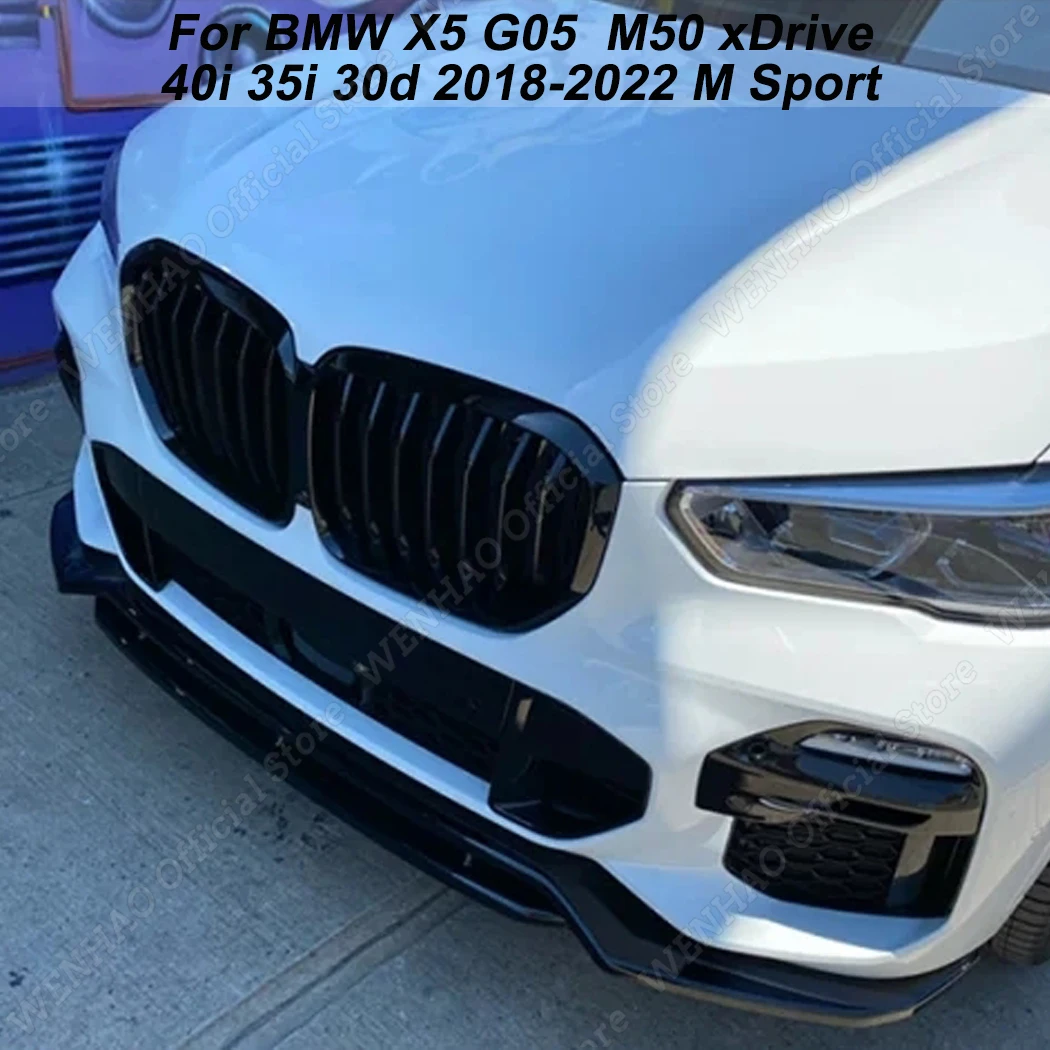 Car-Front-Bumper-Splitter-Lip-Spoiler-Diffuser-Cover-Guard-Body-Kit-For ...