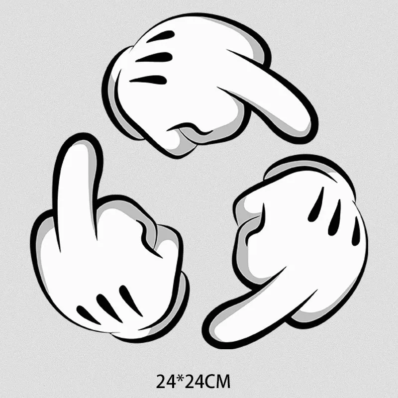 Mickey Mouse Hand Point