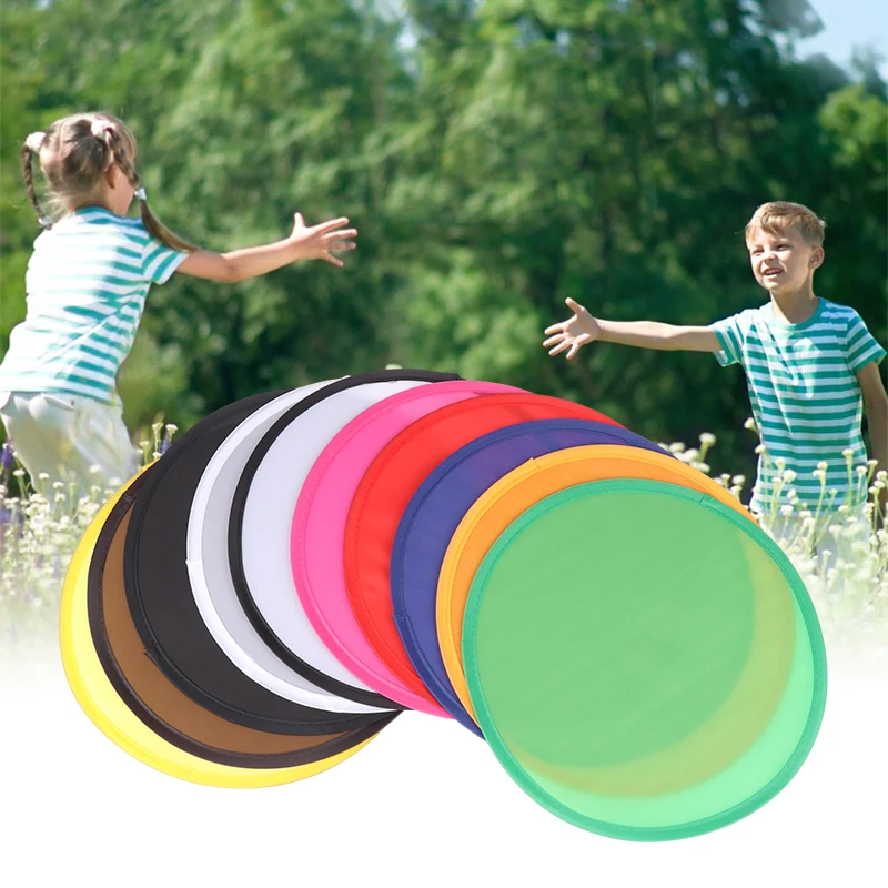 Portable Collapsible Flying Disk Colorful Pocket Foldable Flying Disc ...