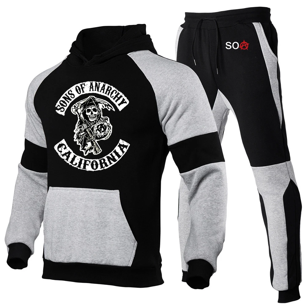 SAMCRO-Roupa-esportiva-de-tecido-de-poli-ster-para-homens-Sons-of ...
