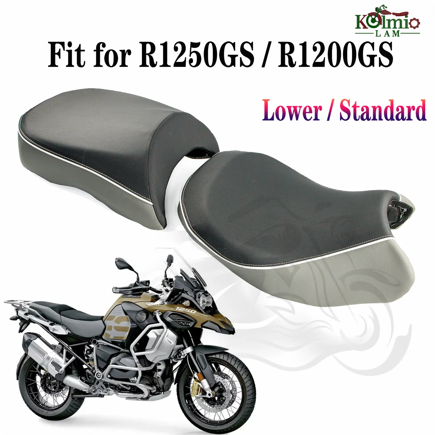 Fit For BMW 2013 - 2022 R1200GS R1250GS ADV Motorcycle Front Rider Rear ...