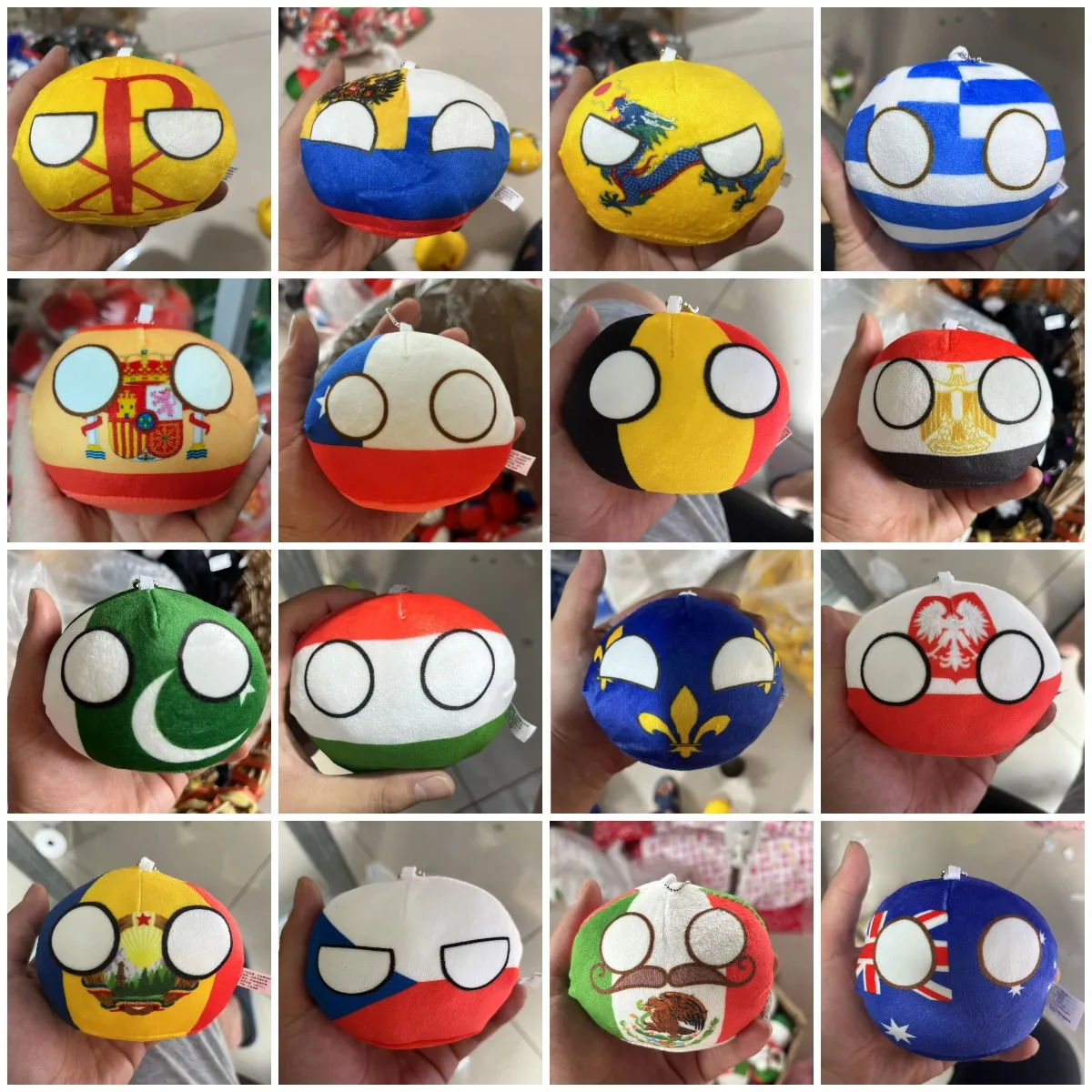 68-styles-10cm-Country-Ball-Plush-Toys-Polandball-Pendant-Country-Balls ...