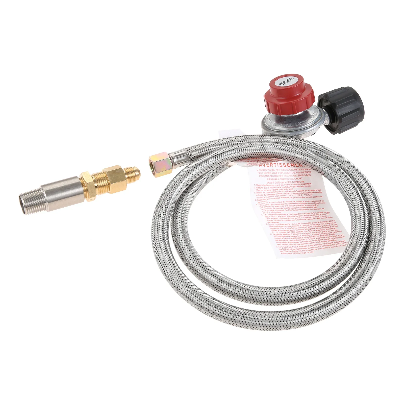 Propane-Gas-Stove-Range-Regulator-Steel-Braid-Tube-Fitting-3-4-Flare-1 ...