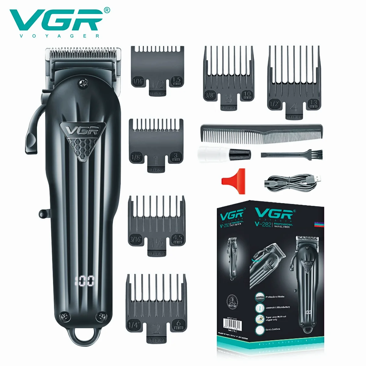 Professional Hair Trimmer Vgr | Vgr Cordless Hair Trimmer | Vgr Hair ...