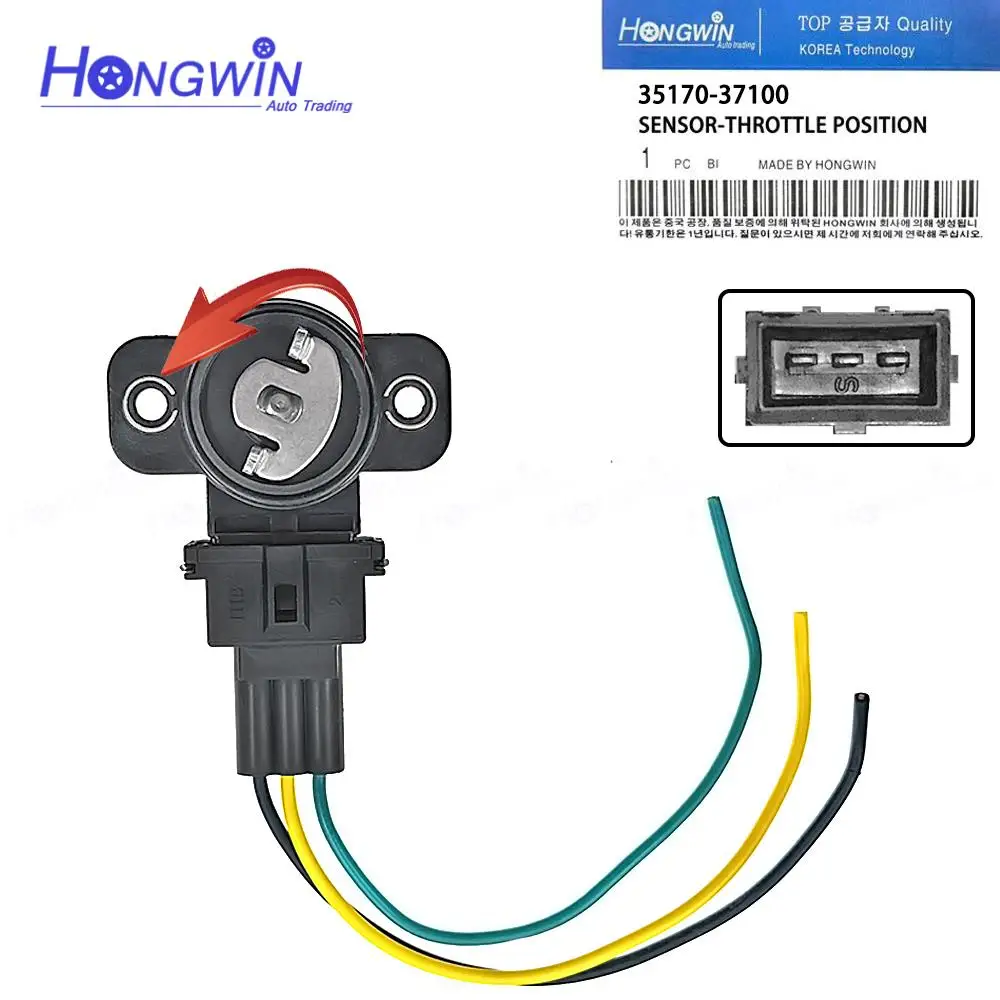 Genuine-No-35170-37100-Throttle-Position-Sensor-Fits-Hyundai-Sonata ...