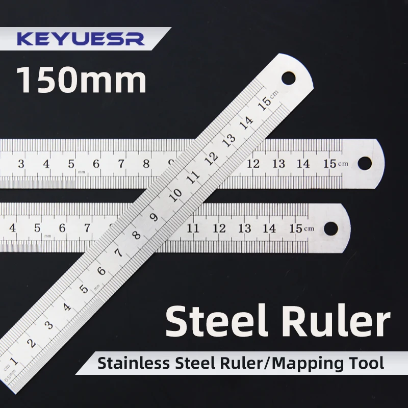 Stainless Steel Straightedge Ruler | Stainless Steel Measurement Tools ...