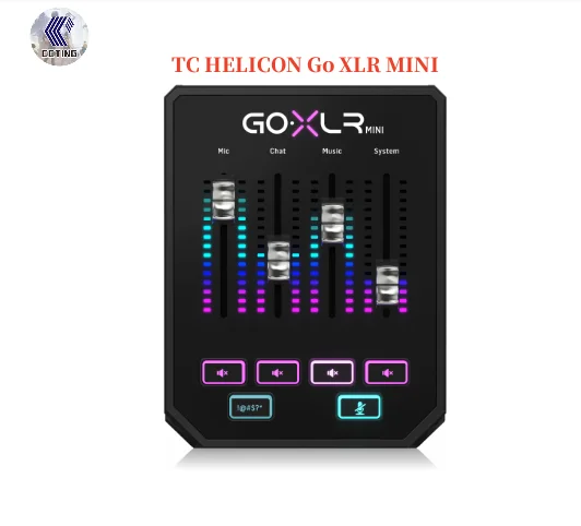 TC-HELICON-Go-XLR-MINI-Online-Broadcast-Mixer-with-USB-Audio-Interface ...