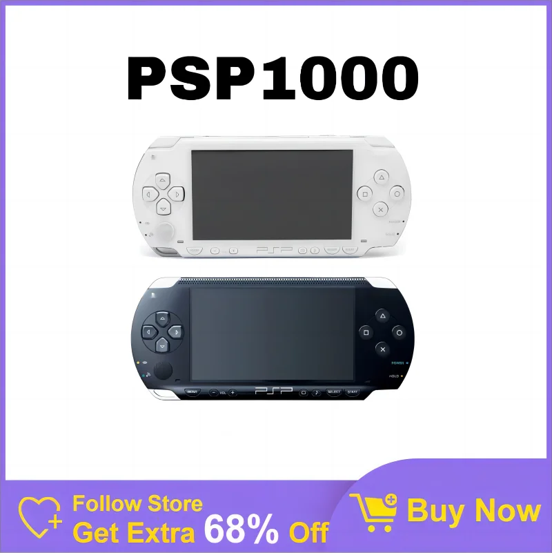 Original-PSP1000-game-console-32GB-64GB-128GB-memory-card-includes-free ...