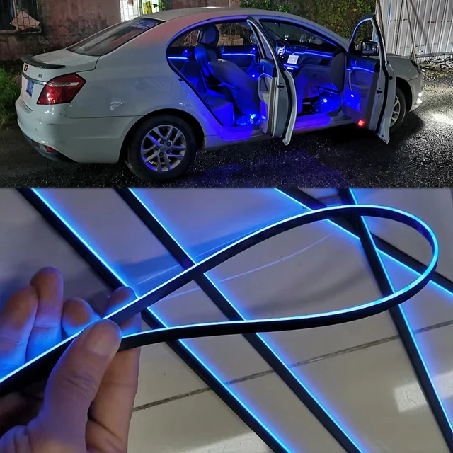 Colorful Car Ambient Lights18in1 Automobile atmosphere lamp acrylic ...