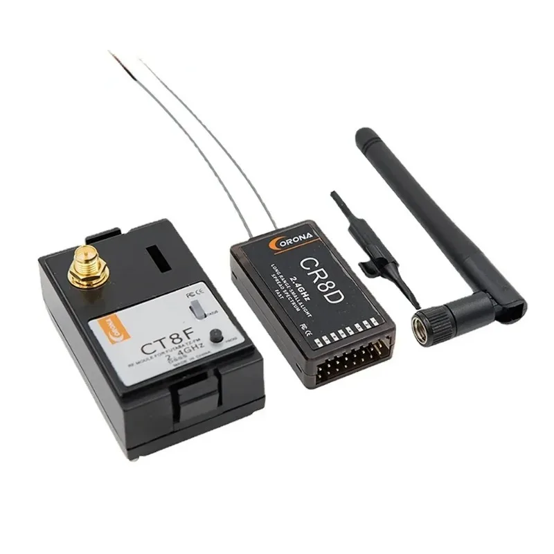 Corona 2.4Ghz Futaba HiTec Module TX RX Combo Kit CR8D and CT8F (V2 ...