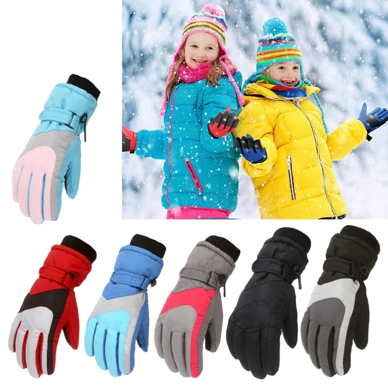 New-Fashion-Children-Kids-Winter-Snow-Warm-Gloves-Boys-Girls-Ski ...