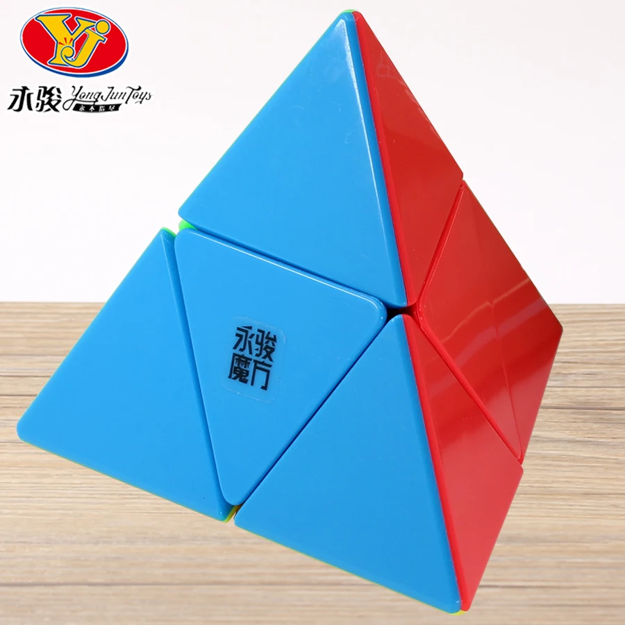 Magic-Cube-Puzzle-YongJun-Pyramid-2x2x2-Tetrahedron-Professional-Super ...