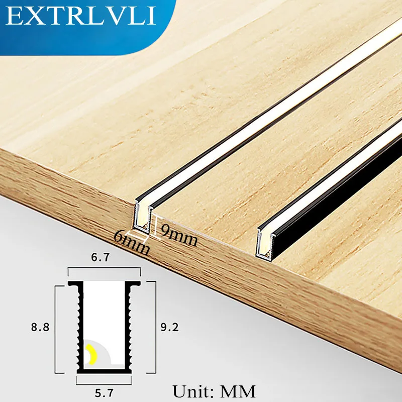 Under Cabinet LED Light Strip Bar DC12V Cabinet Layer Shelf Panal Built ...