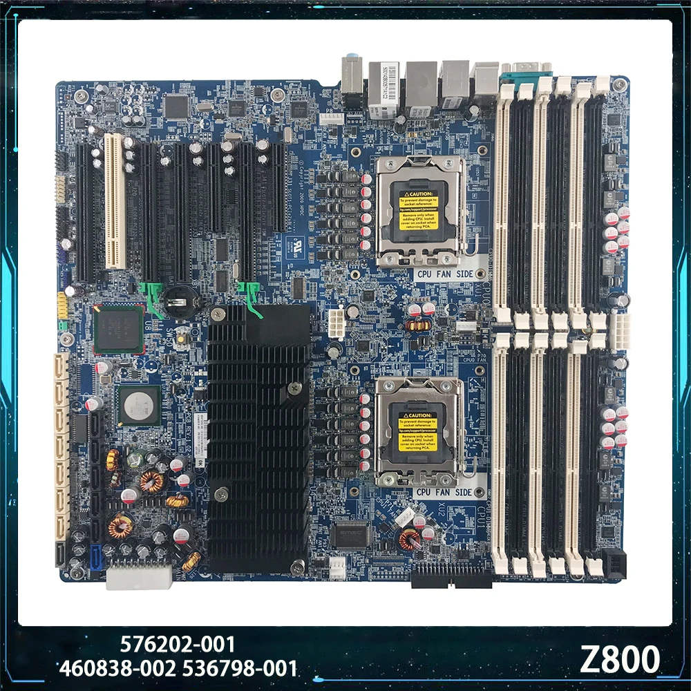 For-HP-Z800-X58-576202-001-460838-002-536798-001-REV-1-02-LGA1366-DDR3 ...
