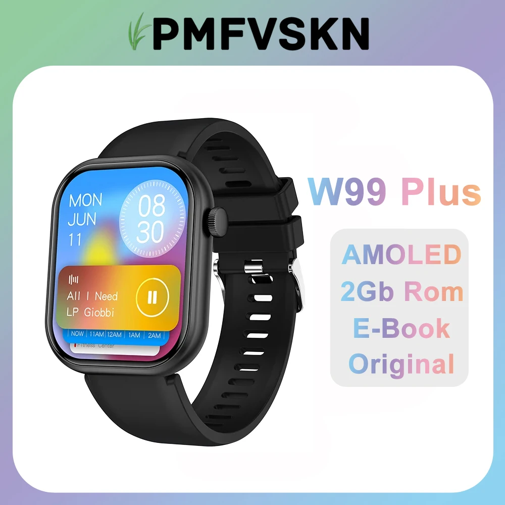 2023-Original-W99-Plus-Smart-Watch-AMOLED-2GB-ROM-Dynamic-Island-Local ...