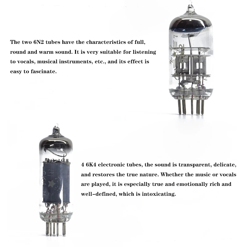 Classical 6922 circuit lossless Bluetooth 5.0 Class A 6K4 6N2 Vacuum ...