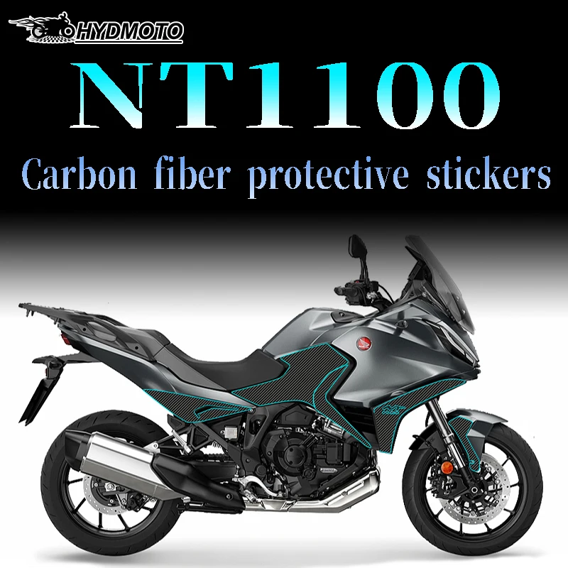 For-Honda-NT1100-2022-carbon-fiber-protective-motorcycle-sticker ...