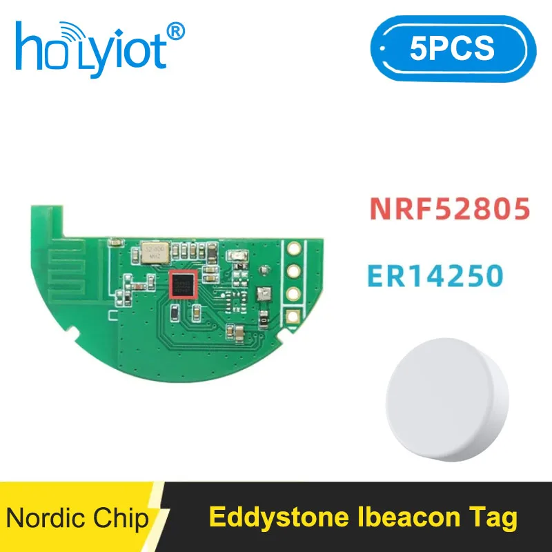 Holyiot-nRF52805-BLE-Sensor-Large-Capacity-Battery-Bluetooth-Beacon-Tag ...