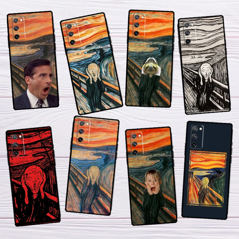 The-Scream-By-Munch-Case-For-Samsung-Galaxy-S23-S22-Ultra-S10-S9-Plus ...