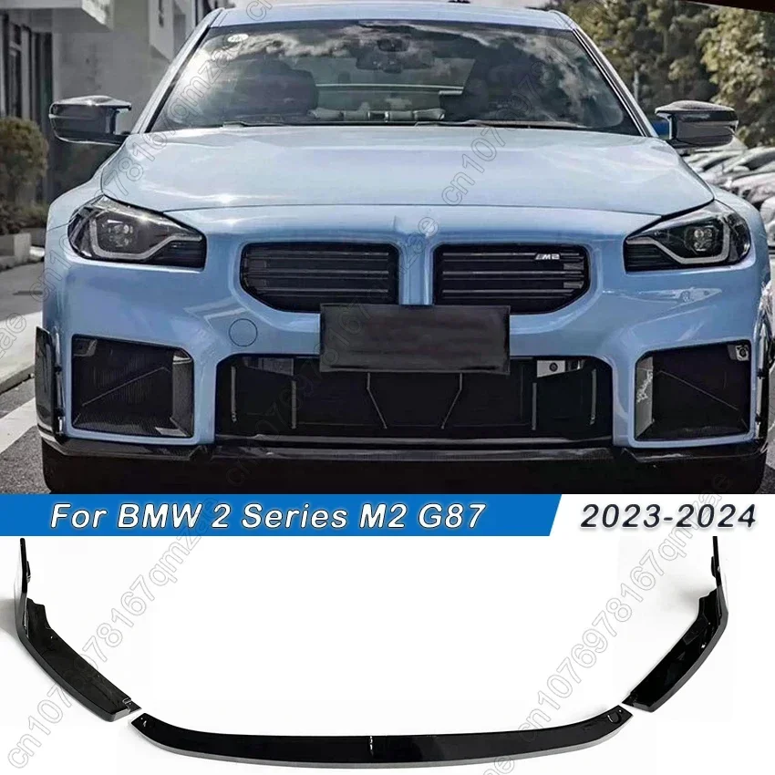 For BMW 2 Series M2 G87 2023-2024 3Pcs MP Style Car Front Bumper ...