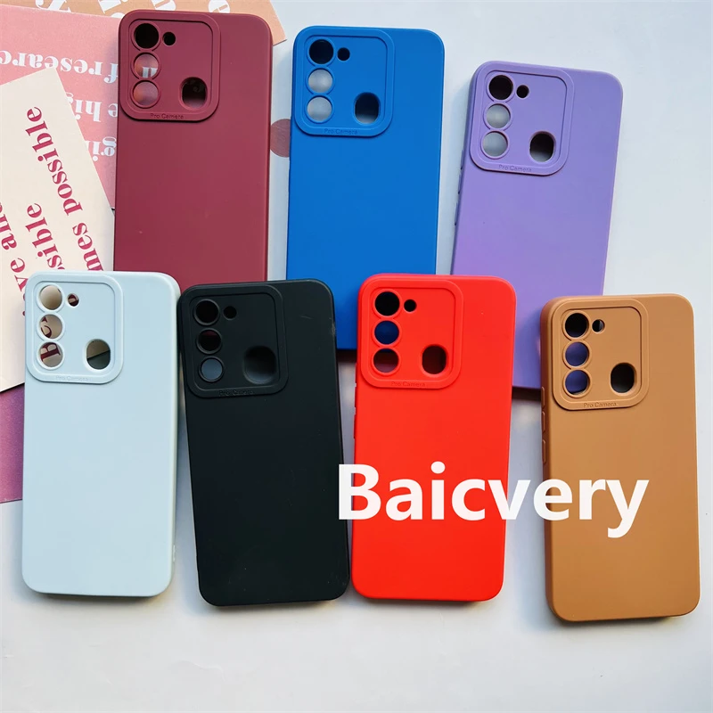 Cover For Tecno Spark 8c Case For Spark Go 2022 Capas Phone Bumper ...