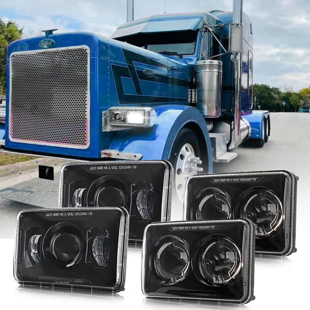 Peterbilt 359 Headlight: Holley Retrobright LED Kit, 59% OFF
