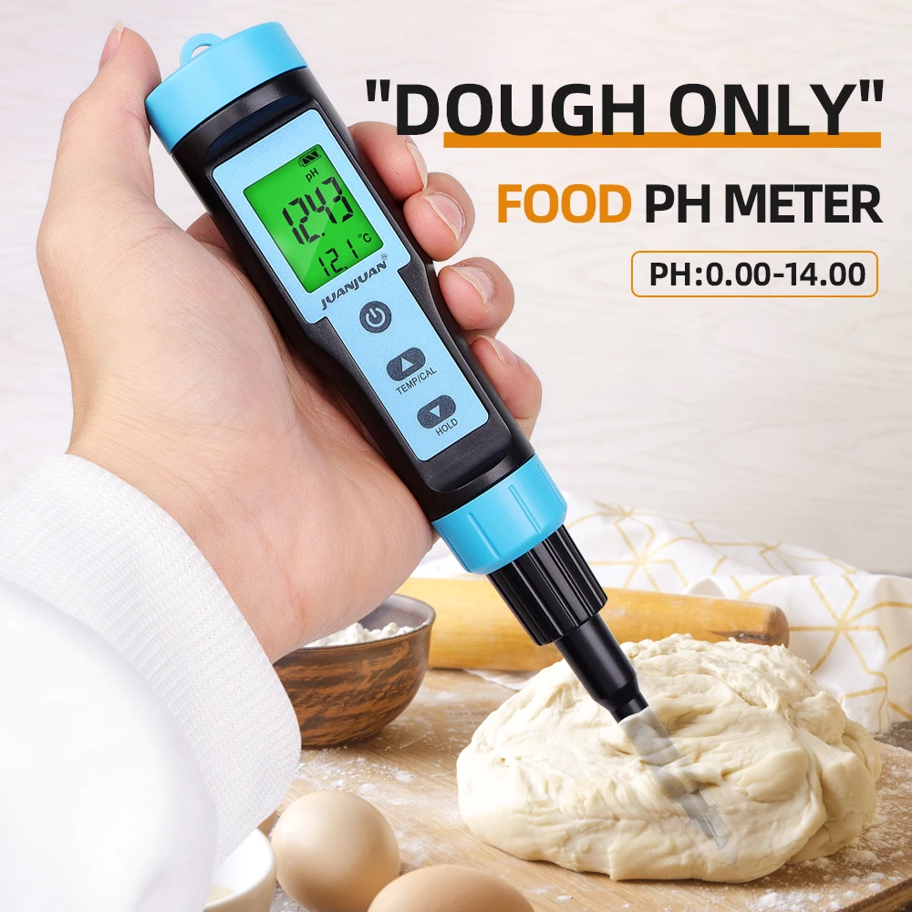 Medidor-Digital-LCD-de-PH-de-alimentos-Sensor-de-alta-precisi-n ...