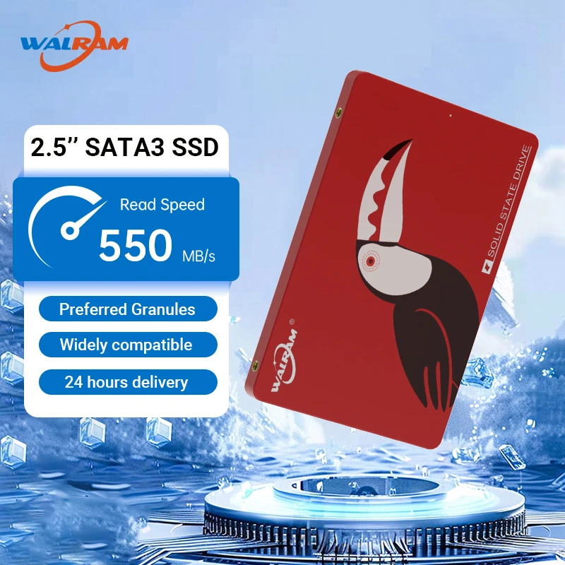 WALRAM SSD SATA SATA3 SSD 1TB 2TB HD SSD 240GB 256GB 512GB Internal ...