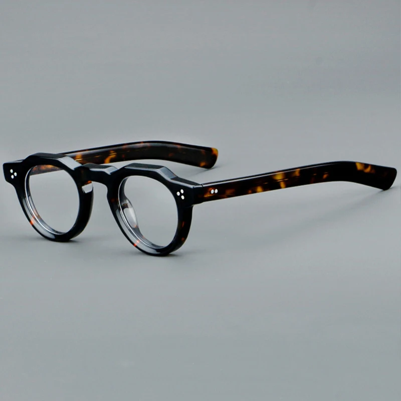 Retro-multilateral-oval-glasses-frame-for-men-and-women-niche-design ...