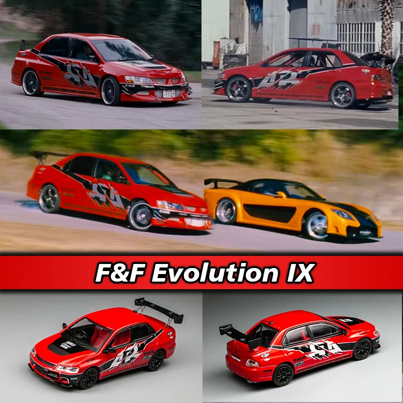 SpeedGT-In-Stock-1-64-FNF-3-Lancer-Evolution-EVO-IX-Diecast-Diorama-Car ...