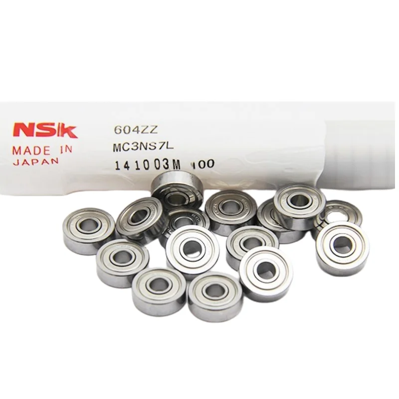 20Pcs Original NSK ลูกปืนความเร็วสูง603 604 605 606 607 608 609 ZZ DDU 3 * * * * * * * * 9 3 4 ...