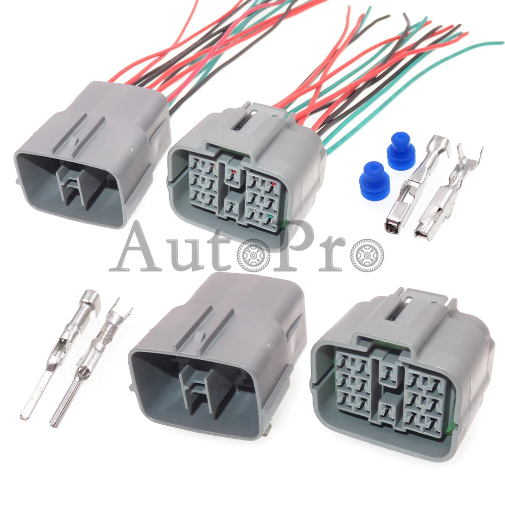 1-Set-14-Hole-Auto-Sealed-Connector-Automobile-Wiring-Starter-Terminal ...