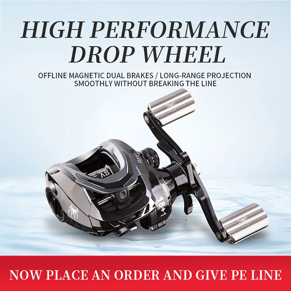 Ultra-Light High-Speed Baitcasting Reel - Easy Fishing Tackle