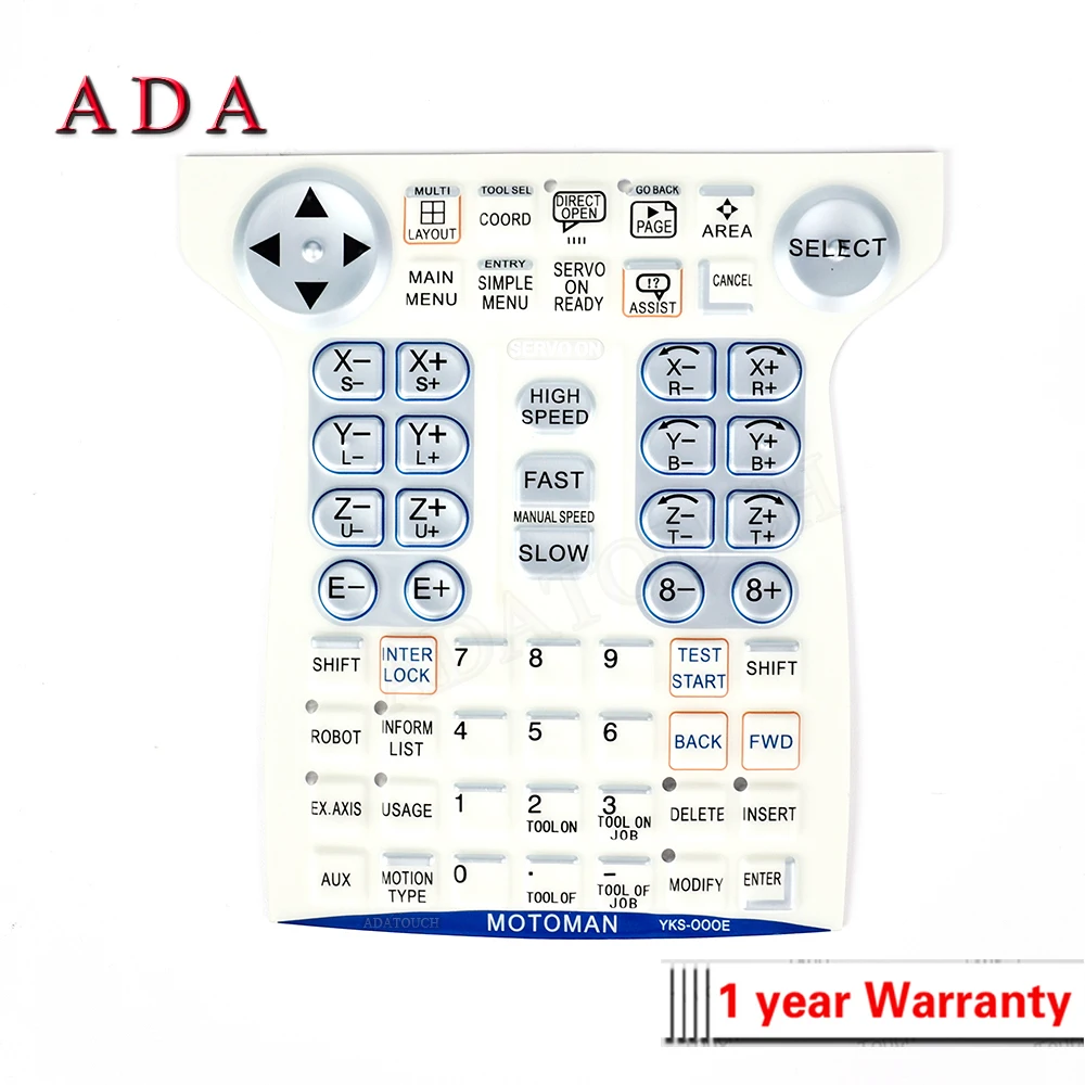YKS-000E-Membrane-Film-Keysheet-Keypad-for-Yaskawa-Robot-Teach-Pendant ...