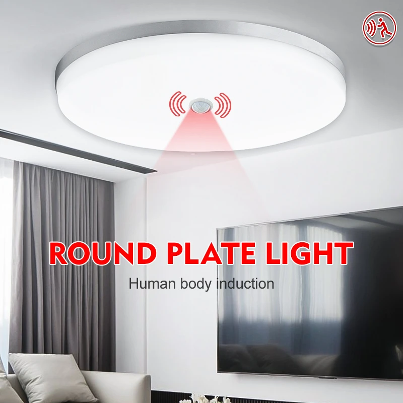PIR-Motion-Sensor-Led-Ceiling-Lights-Modern-Smart-Ceiling-Lamps-36W-48W ...