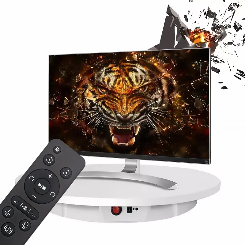 42CM Remote Control Rotating Display Stand 360 Panoramic Automatic ...