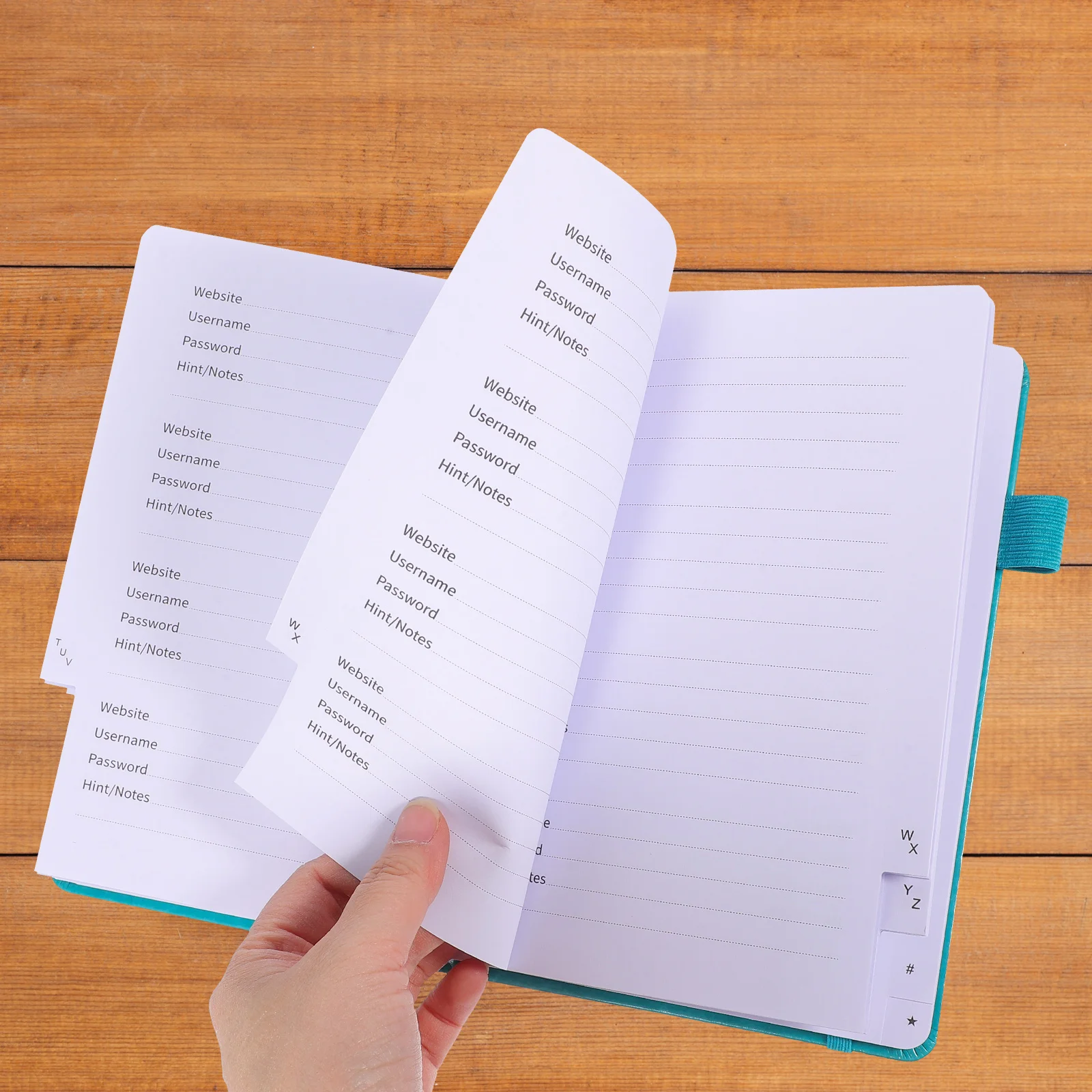 Password-Book-for-Phone-Numbers-Convenient-Address-Organizer-Telephone ...