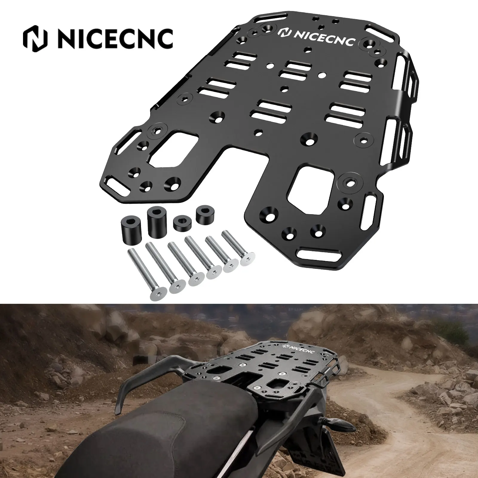 NICECNC-Motorcycle-Rear-Luggage-Rack-Cargo-Rack-For-KTM-1290-Super ...