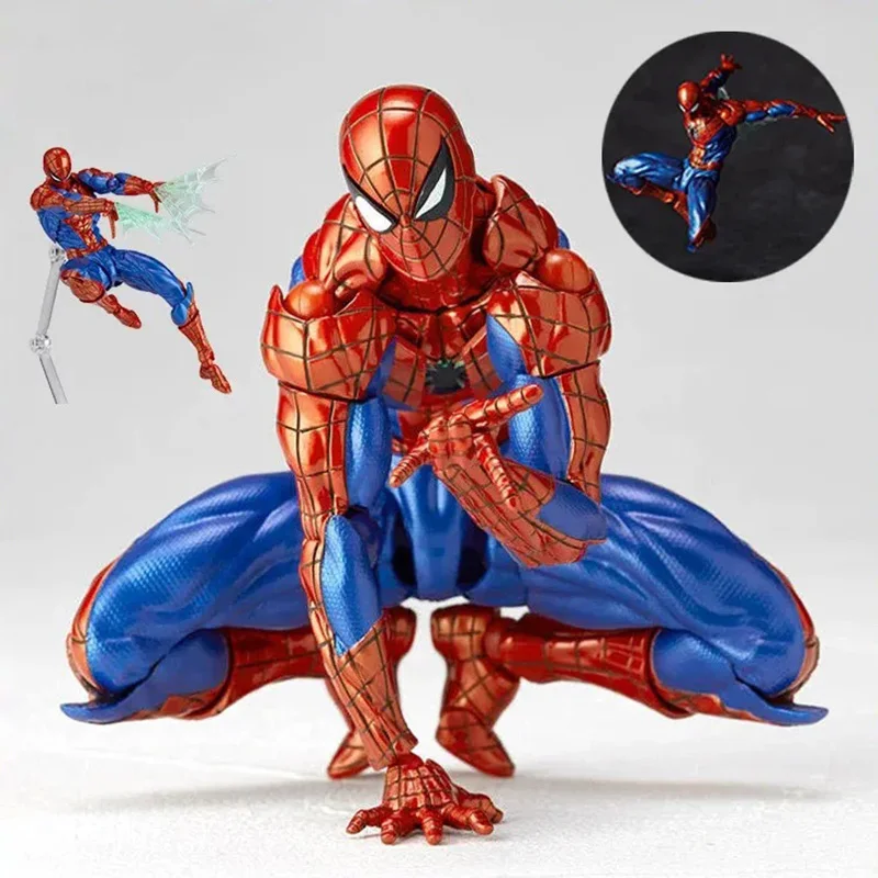 Figurines-d-action-Spider-man-Revoltech-Collection-Anime-Cadeau-Jouets ...