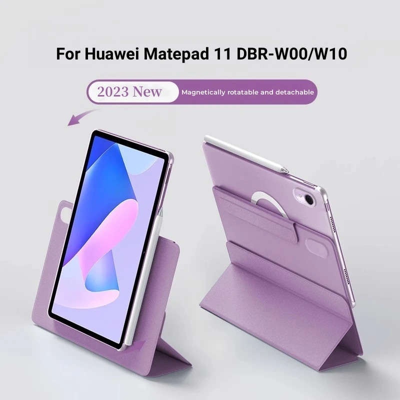 For-Huawei-MatePad-11-2023-Case-Rotatable-Cover-With-Magnetic-Stand ...