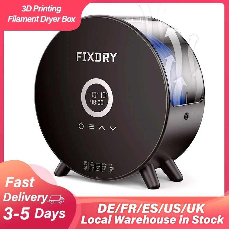 3D-Printer-Filament-Dryer-with-Fan-PTC-Heating-Temperature-Humidity ...