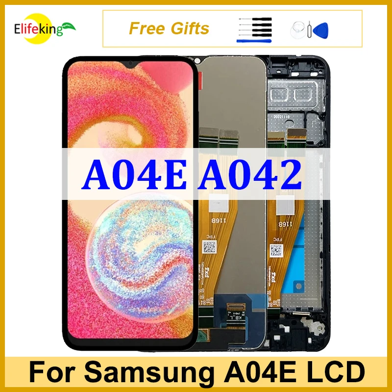 6.5'' Original LCD For Samsung A04E A042 Display Touch Screen A042F ...