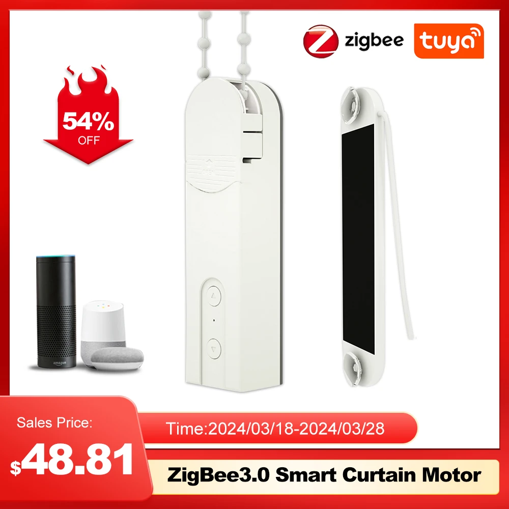 Smart-Life-Tuya-ZigBee3-0-Curtain-Motor-DIY-Chain-Motorized-Roller ...