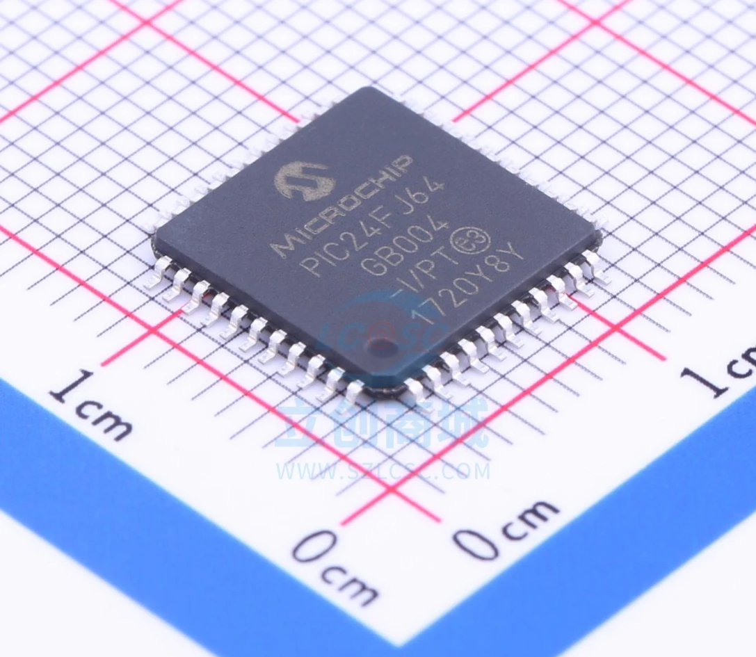 PIC24FJ64GB004 I/PT Package TQFP 44 New Original Genuine Microcontroller (MCU/MPU/SOC) IC Chi ...