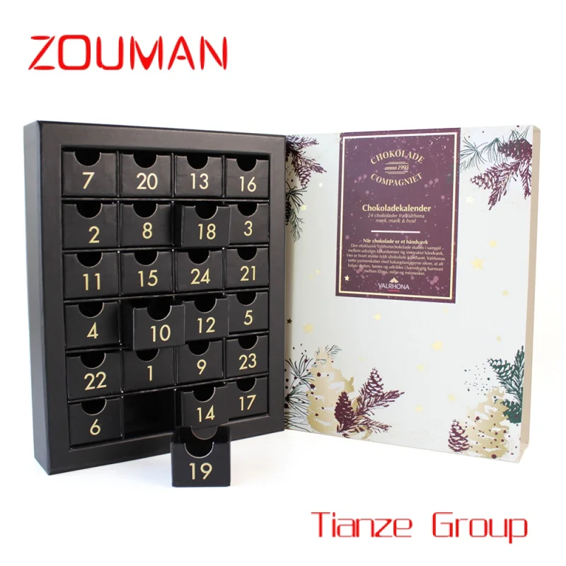 Custom-Empty-Advent-Calendar-Cardboard-Gift-Packaging-Box-for-Tea ...