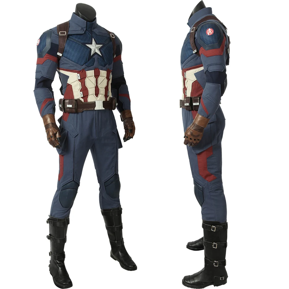 Fato-cosplay-do-capit-o-Steven-masculino-traje-completo-de-super-her-i ...